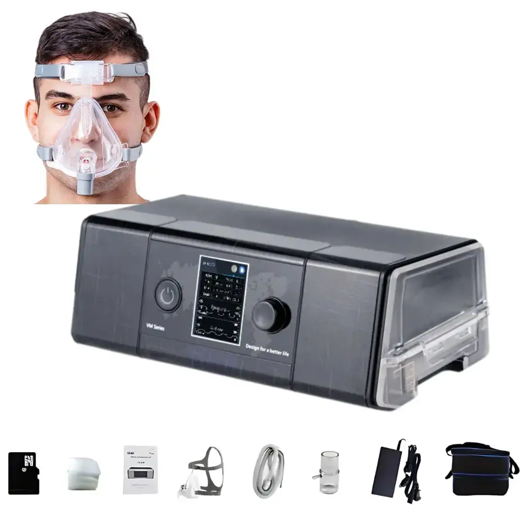 Auto BiPAP Machine – Quiet Sleep Apnea Therapy below 22 dBA - Sleepap
